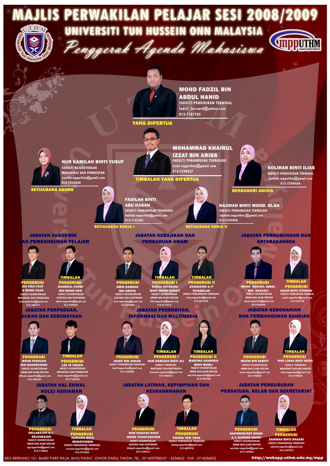 POSTER MAJLIS PERWAKILAN PELAJAR(MPP) UNIVERSITI TUN HUSEIN ONN ...