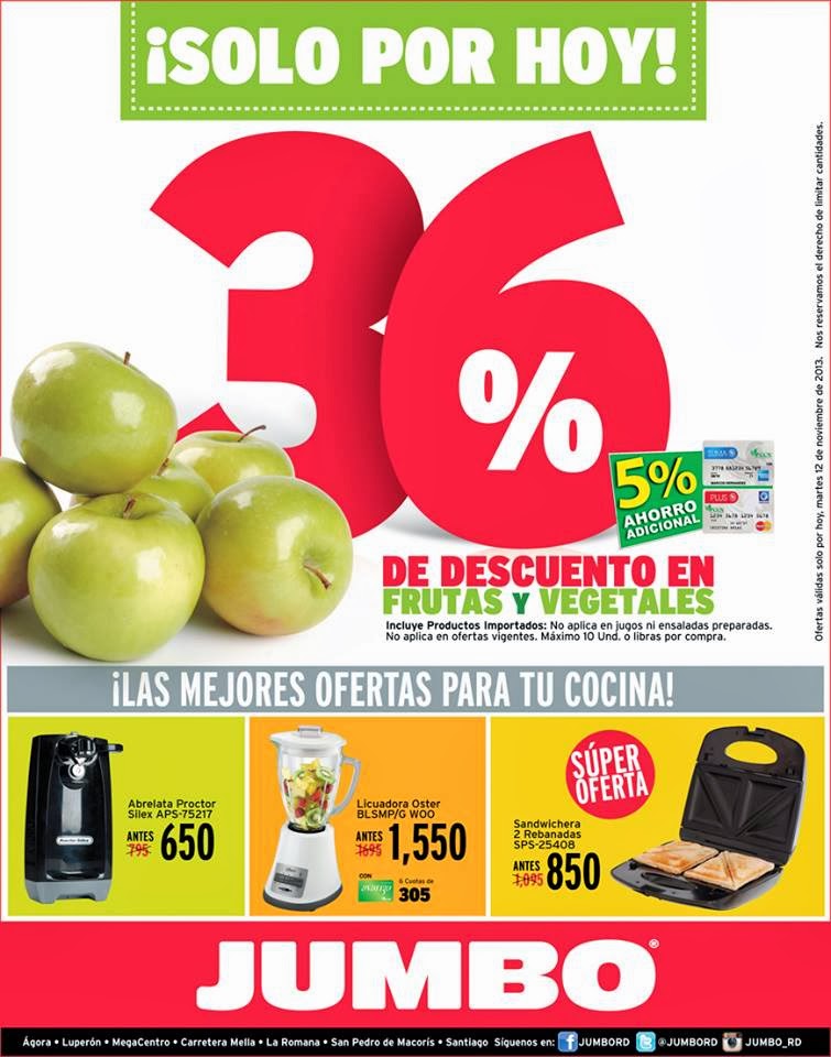 Promocioned: Ofertas de Supermercados - Solo por hoy 36% de descuento ...