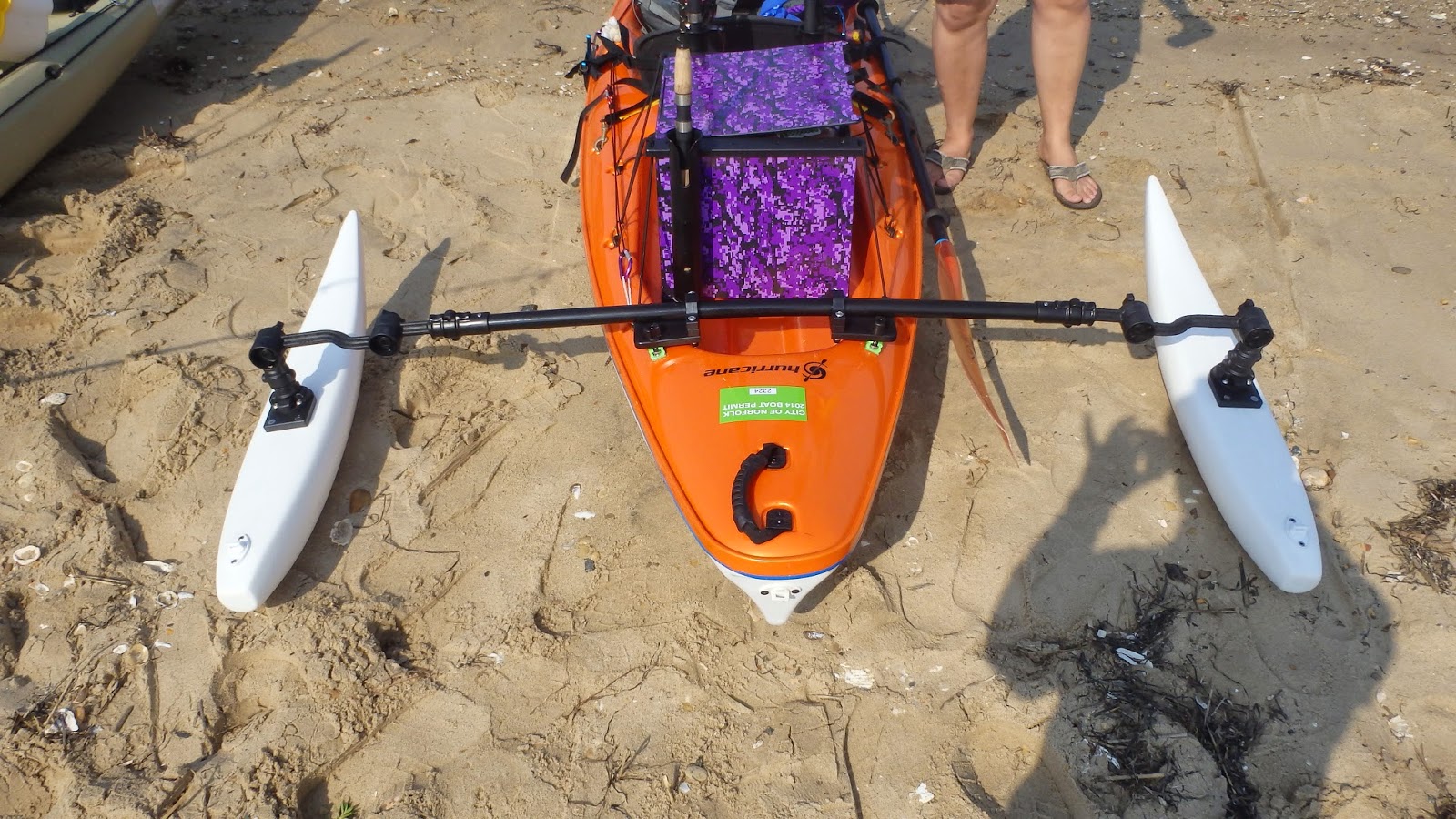 Phil. W Kayak Fishing.: YakAttack Outriggers