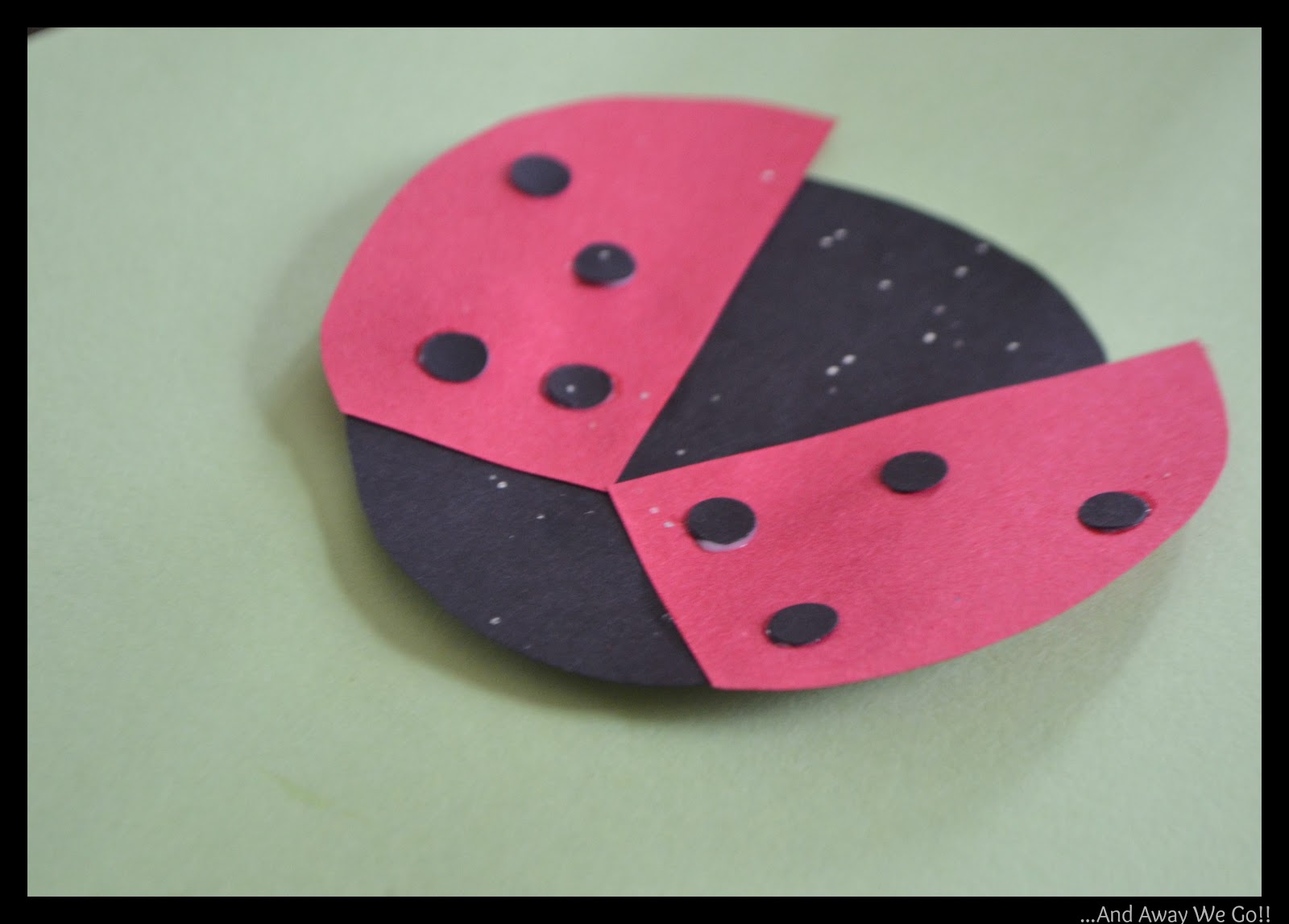 Paper Crafts: Making Spring Ladybugs | The Taylor House