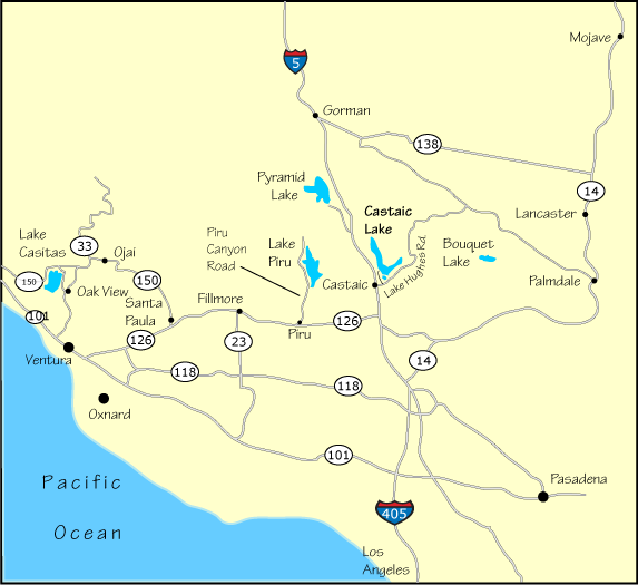 Wes' Travels to California Lakes: Castaic Lake - Los Angeles County ...