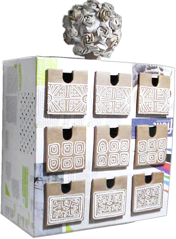 Cardboard Design Workshop: CHEST OF DRAWERS