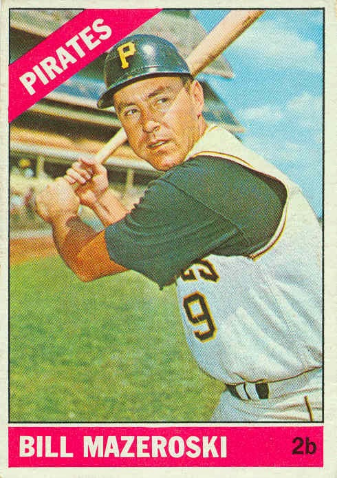 1966 Topps Baseball: Bill Mazeroski (#210)
