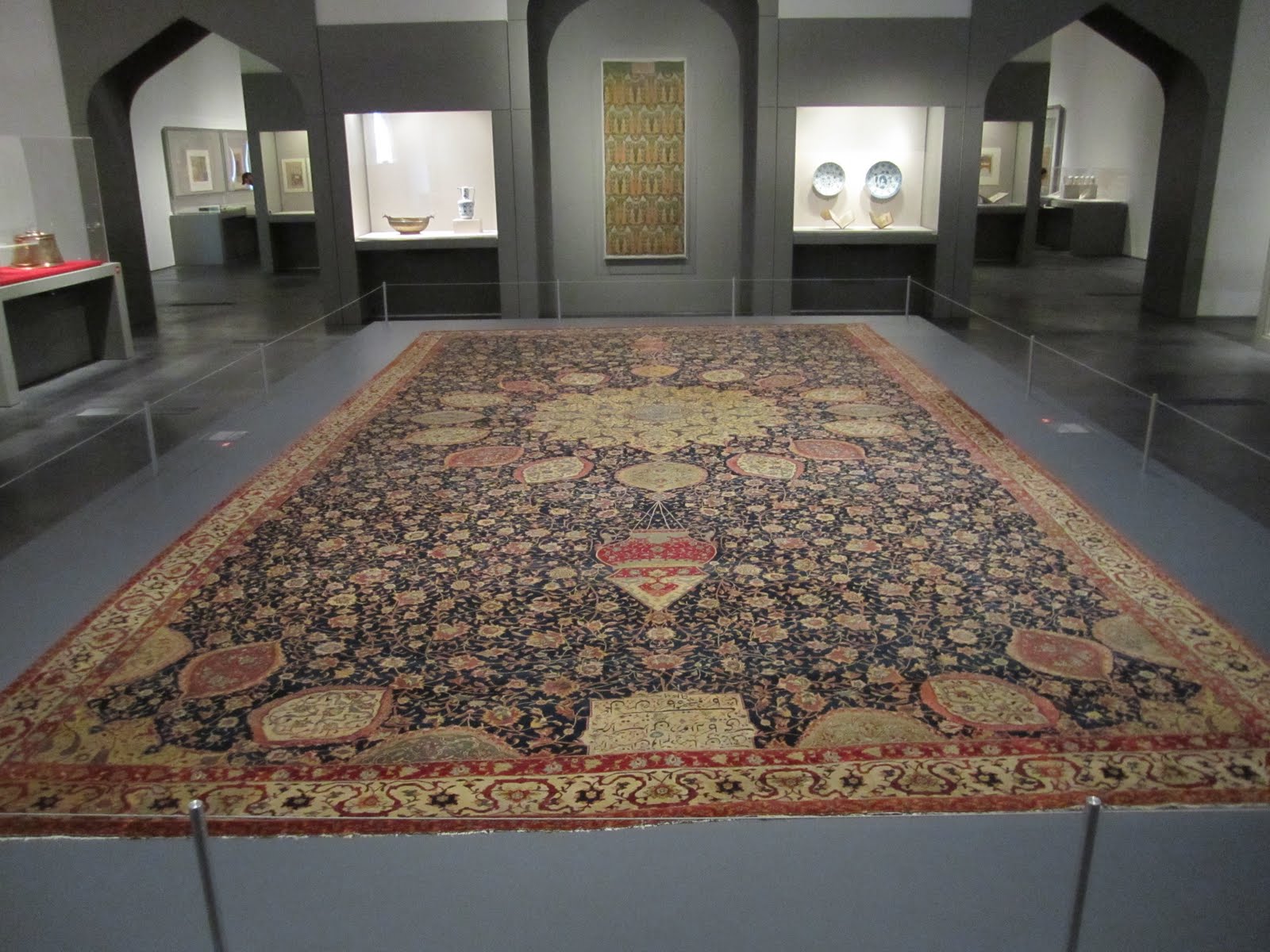 Ardabil Carpet: More Pictures of the Ardabil Carpet in LACMA