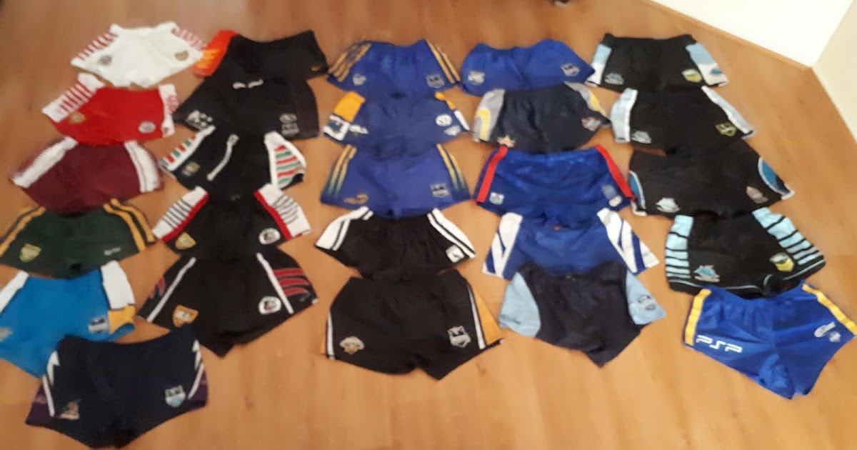 Footy shorts fun: My footy short collection