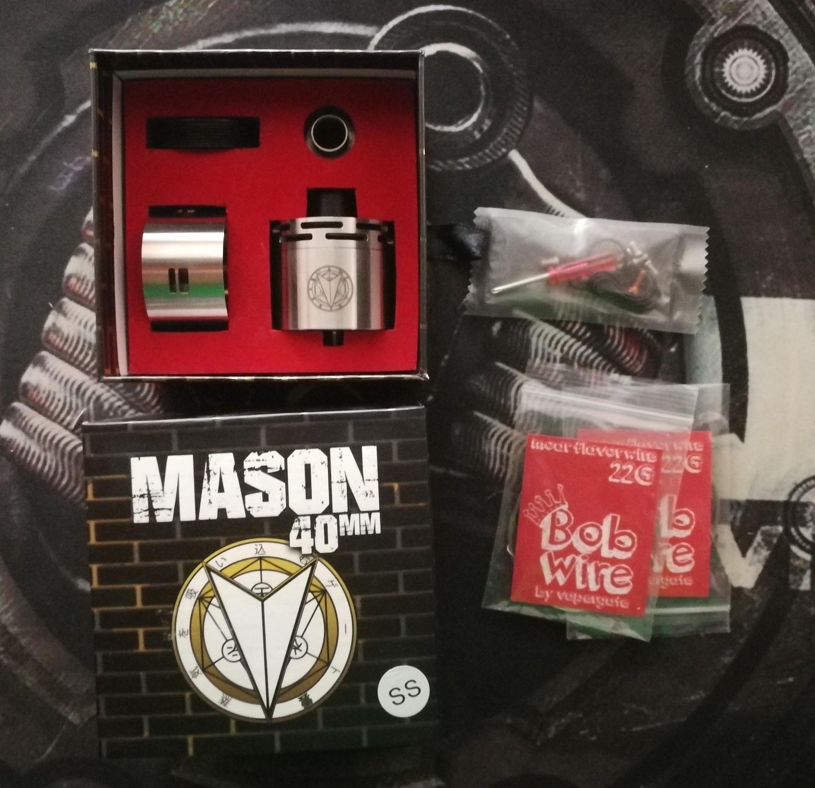 die grossen und gaanz grossen Verdampfer: Mason Dumptank 40 RTA by ...