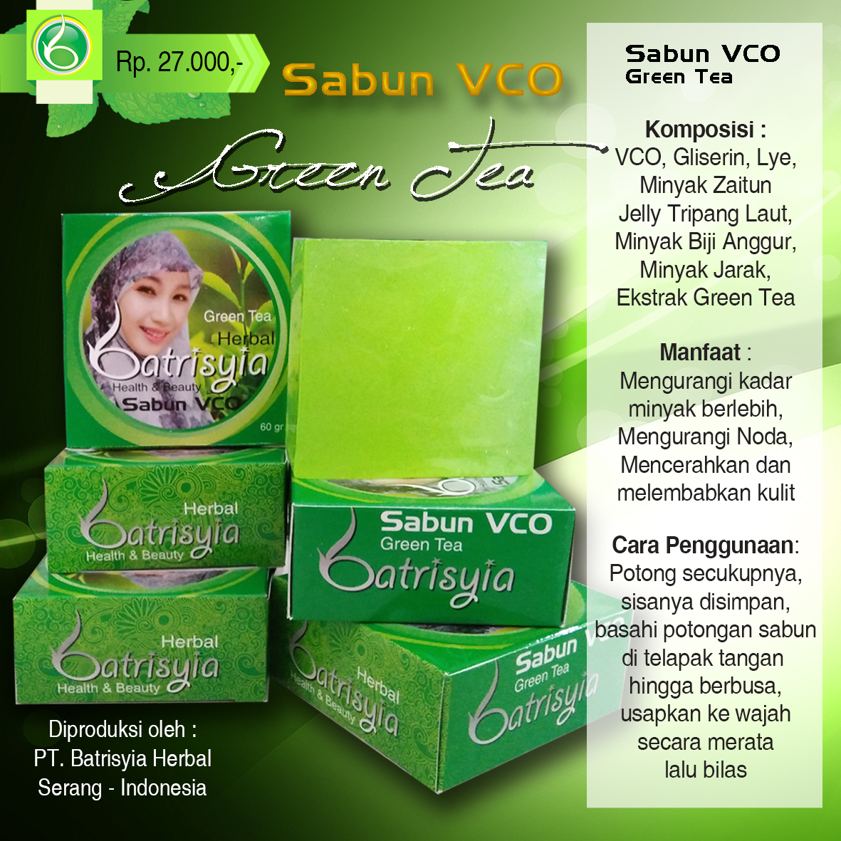 Review Kosmetik Herbal: REVIEW BATRISYIA CREAM & COSMETIC HERBAL