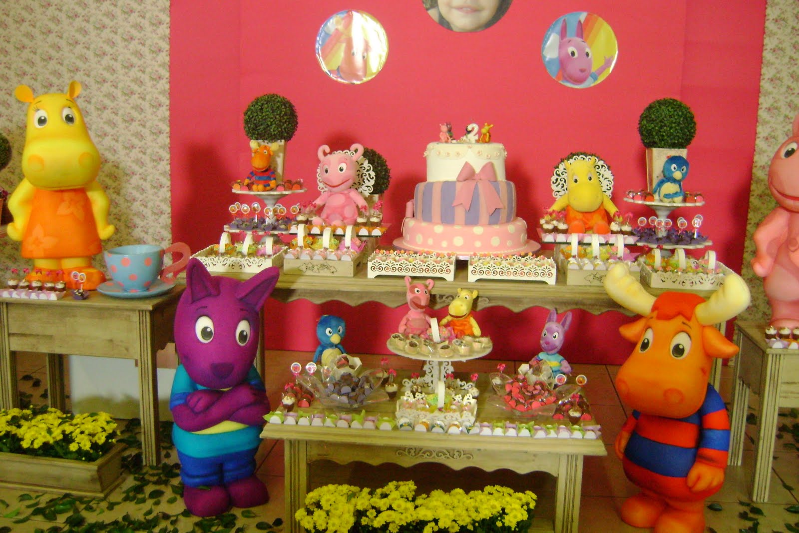 Blog da Yupii Fest: Backyardigans - o chá perfeito da Beatriz