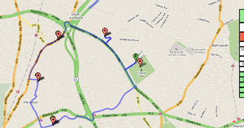 Maps Mania: A Google Map Generator of Random Routes