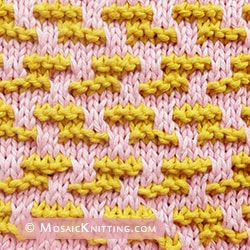 Eccentric Check - Mosaic Knitting