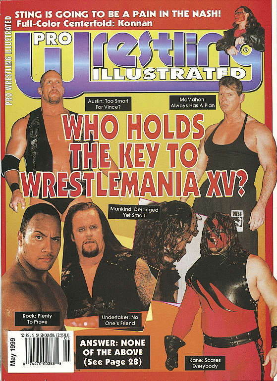 International Object: Pro Wrestling Illustrated Cover of the Week