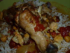 Camille cuisine: Ragoût de poulet à la marocaine pour mijoteuse