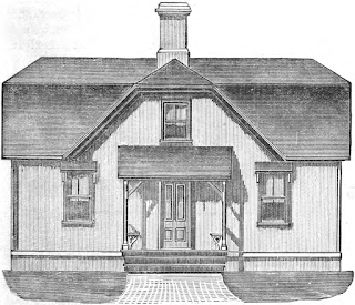 19th Century Historical Tidbits: 1884 House Plans Part 2