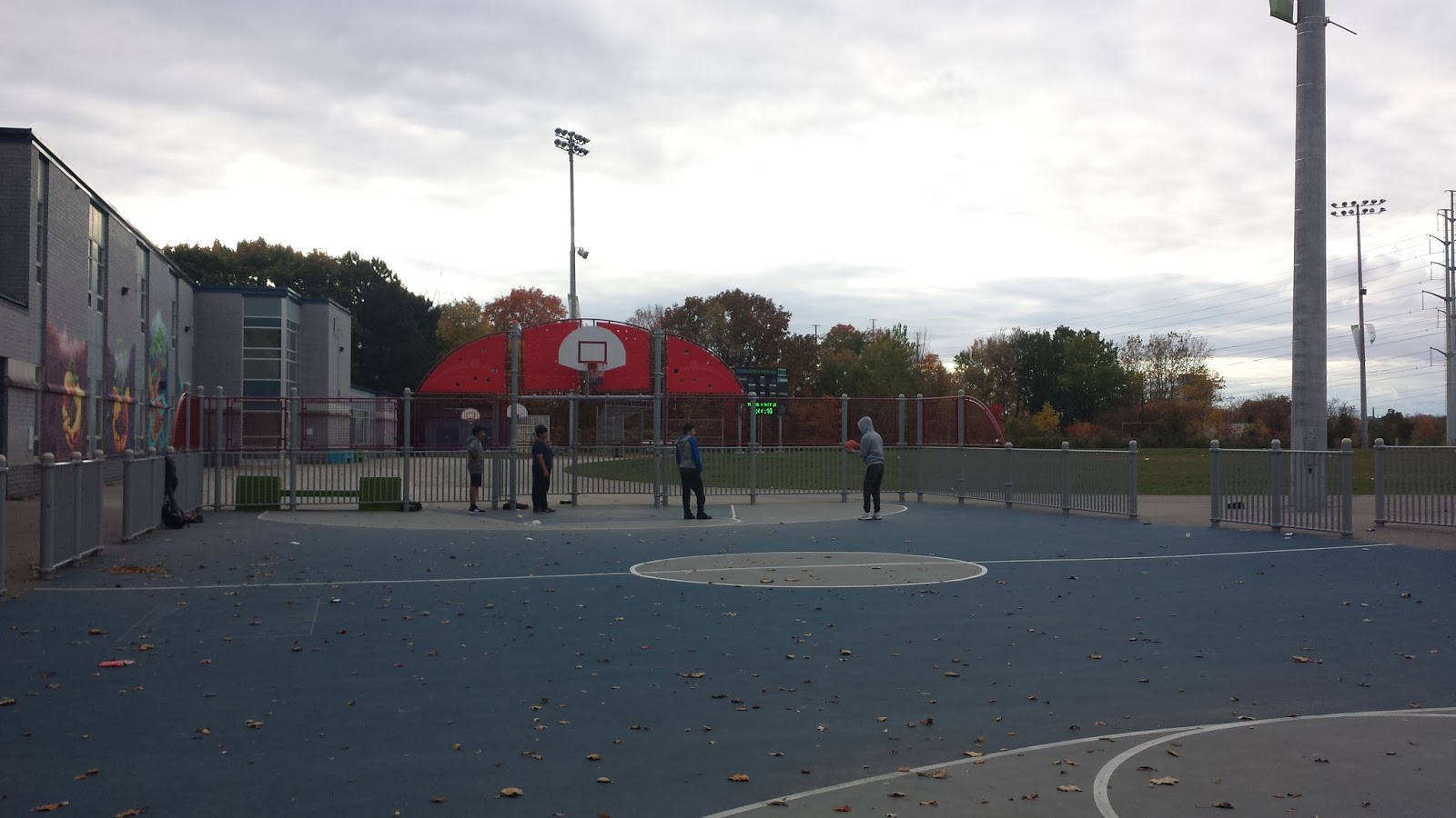 Toronto things: Valley Park Middle School basketball court , 130 ...