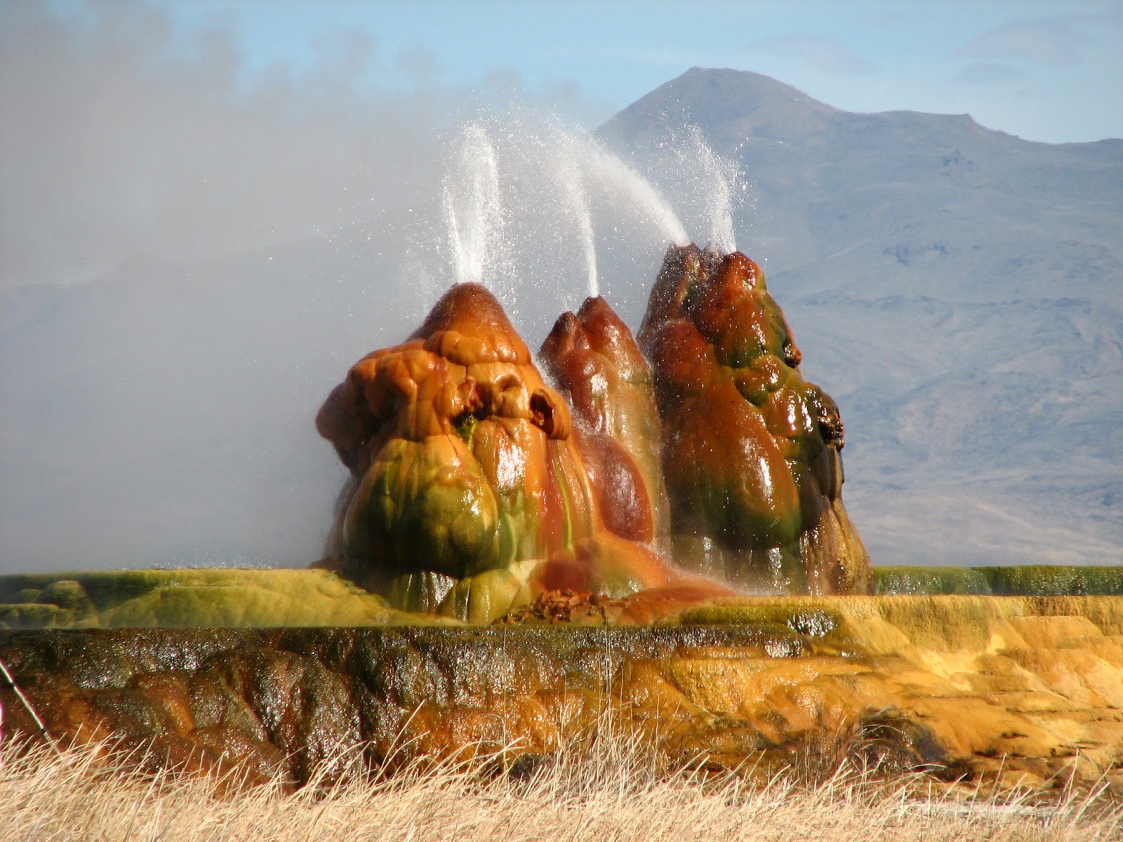 Peroratio: (2014/393) Fly Geyser - entre o natural e o provocado