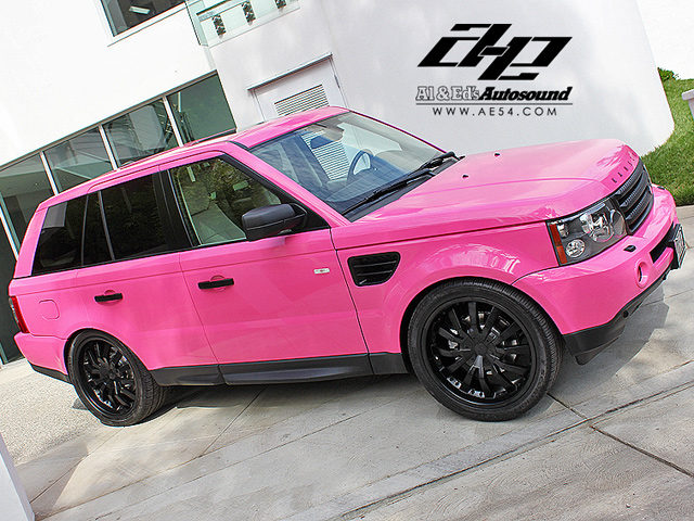 Range Rover Sport Pink
