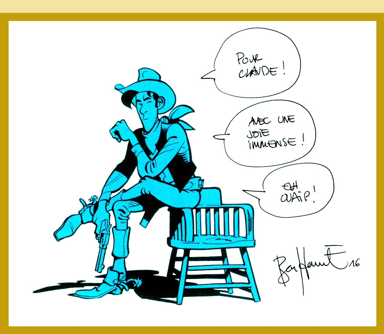 Claude Dubois - SYLVAIN, SYLVETTE... HUMOUR... etc...: LE NOUVEAU LUCKY ...