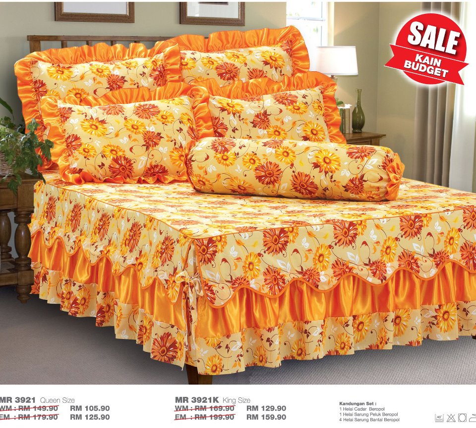 Kedai Cadar Ummi: SET CADAR ROPOL (king/Queen)--Jenama tempatan Augy&Oli