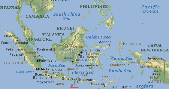 Where is Indonesia ? ~ Travel and Tourism info