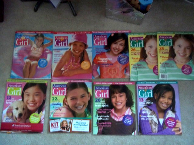 American Girl Friends: My American Girl Magazines!