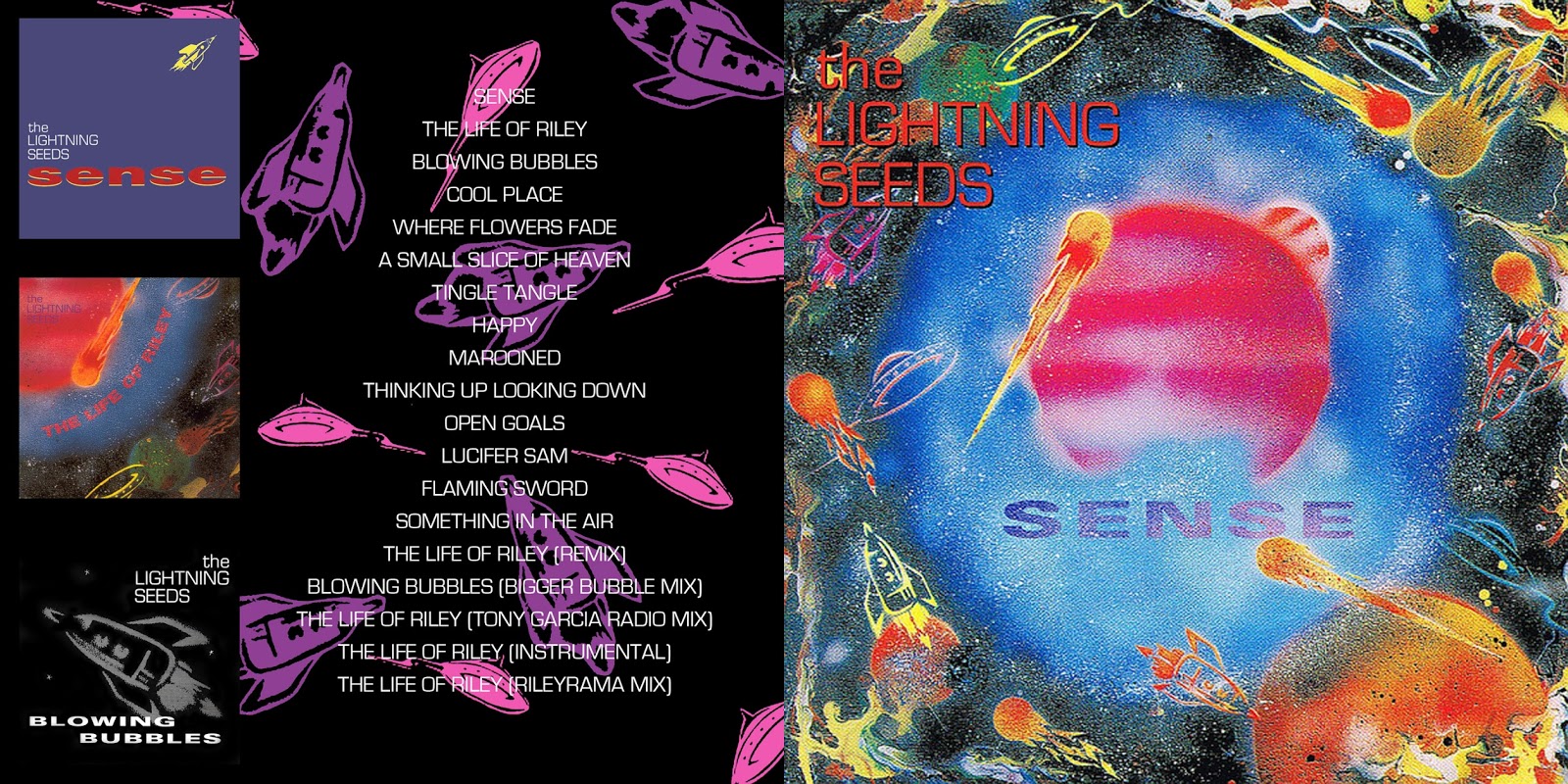 All the Air In My Lungs: Lightning Seeds - Sense - 1992