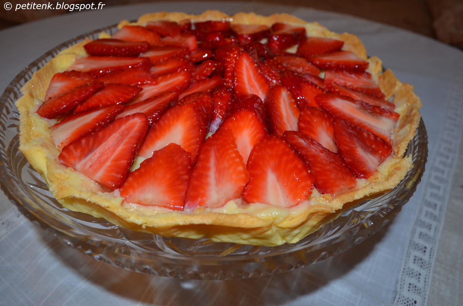 Petit en K: Tarte à la fraise