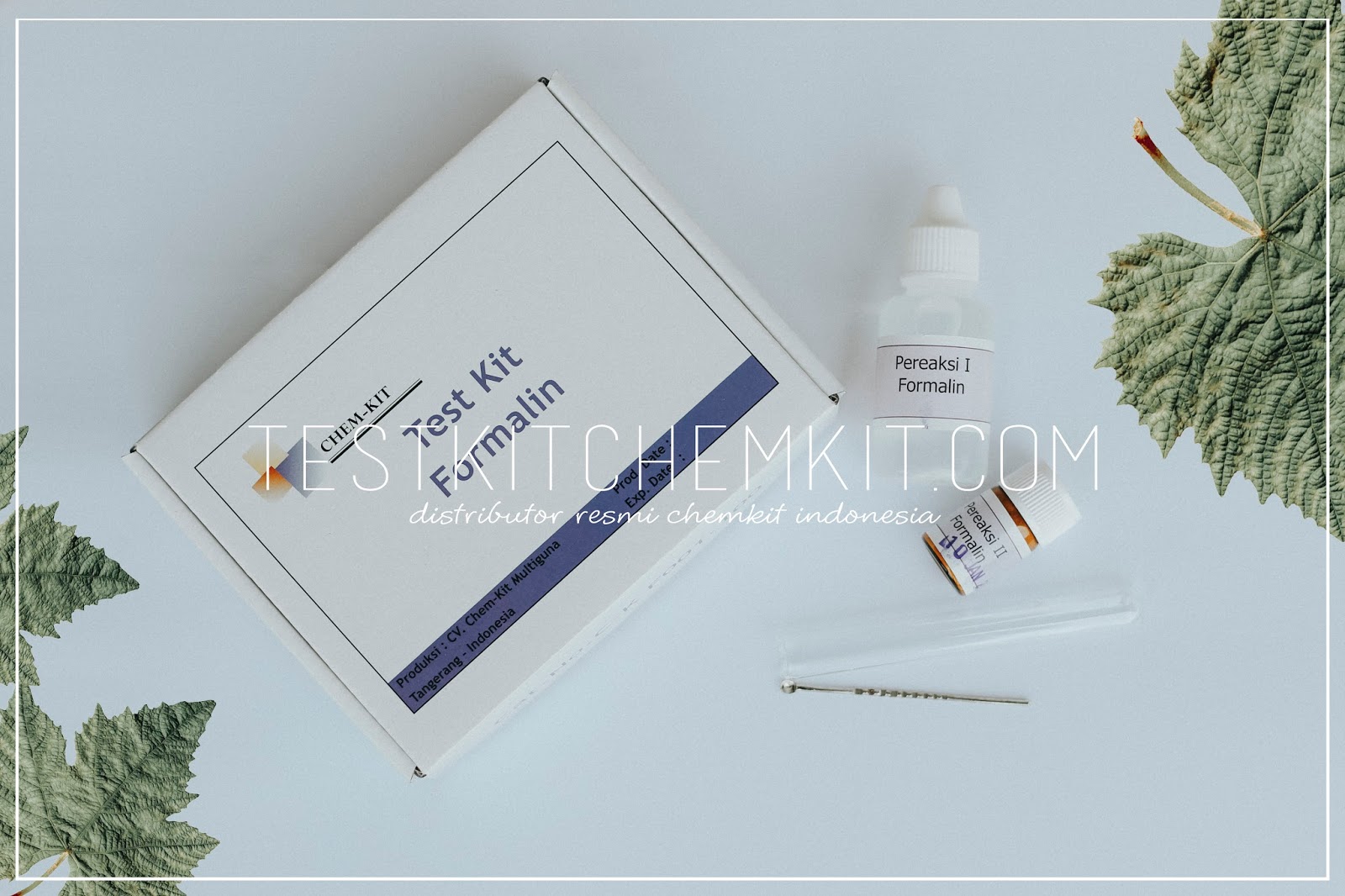 Harga Test Kit Formalin | Test Kit Chemkit