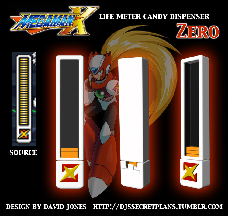 Rockman Corner: Mega Man X Life Meter Candy Dispensers Sound Like a ...