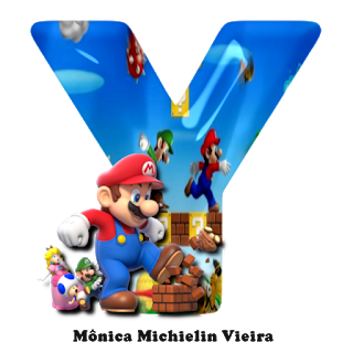 Abecedario 3D de Super Mario Bros. Super Mario Bross 3D Alphabet. - Oh ...
