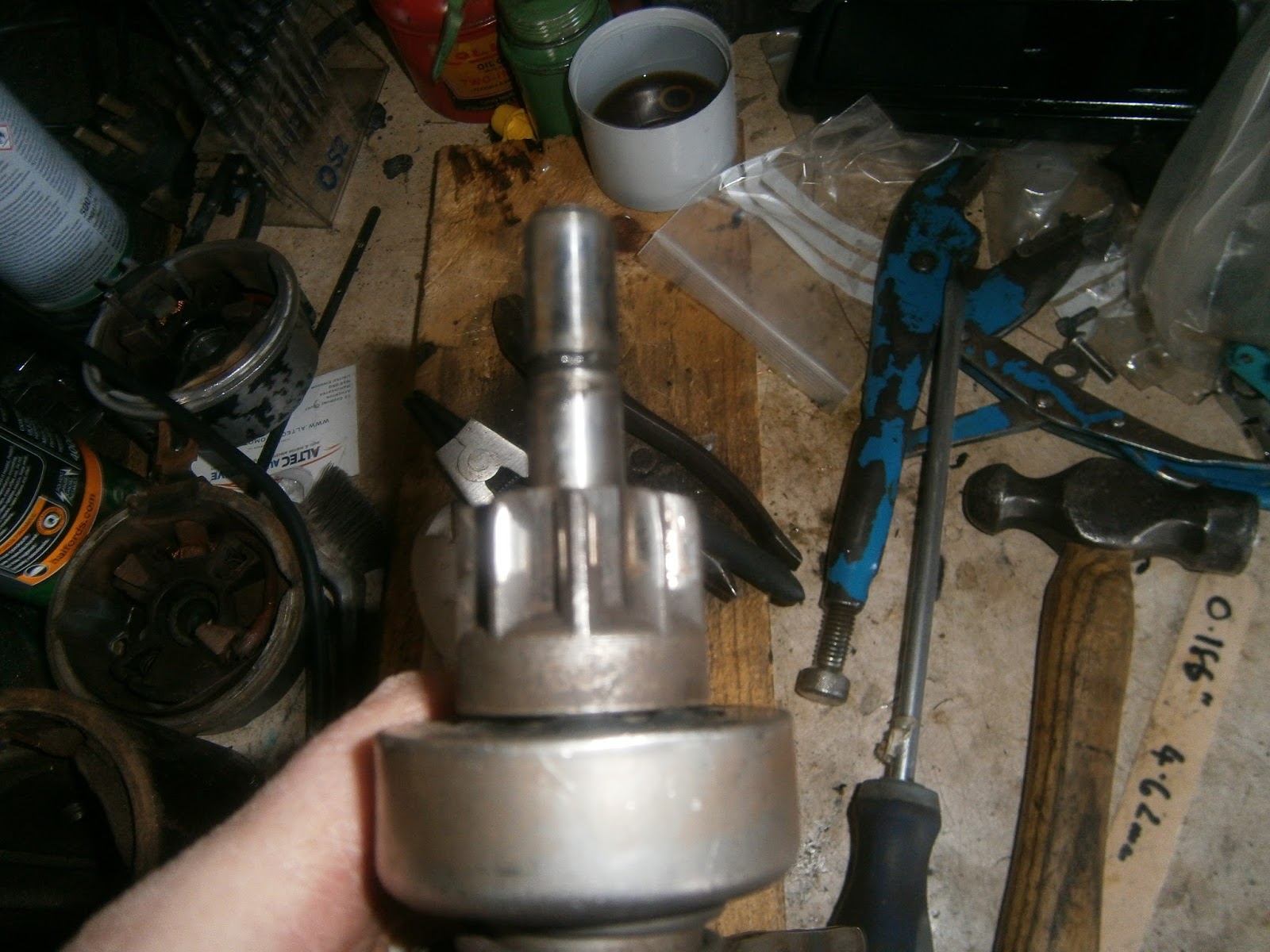 Lotus Excel Restoration: The Lucas 3M100 starter motor revisited.