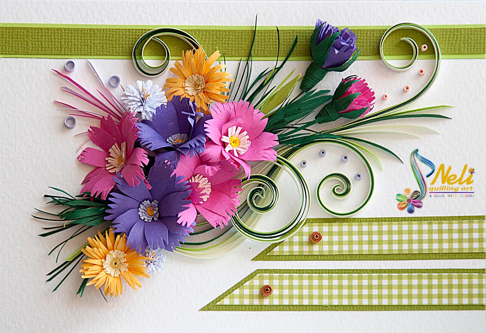 Neli Quilling Art: Field flowers