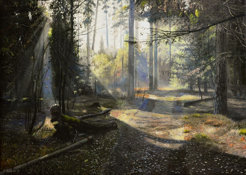 IMAGENES Y CONCEPTOS DEL ARTE MODERNO: Bosques Con Rayos Del Sol ...
