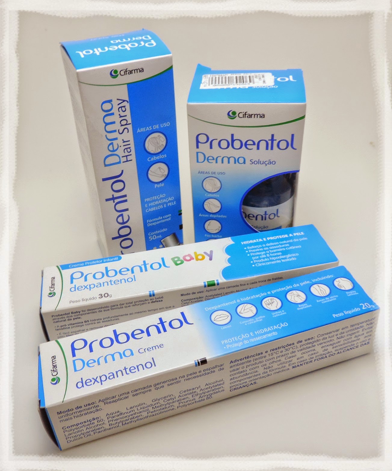 Blog Vanessa Sial : Linha Hidratante Probentol Dexpantenol