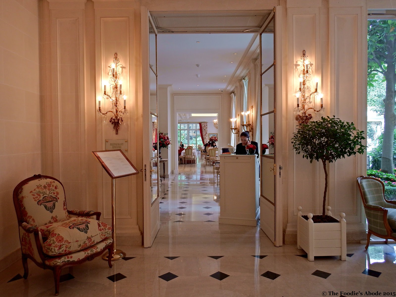 The Foodie's Abode: Lunch (tasting menu) at Epicure, Paris