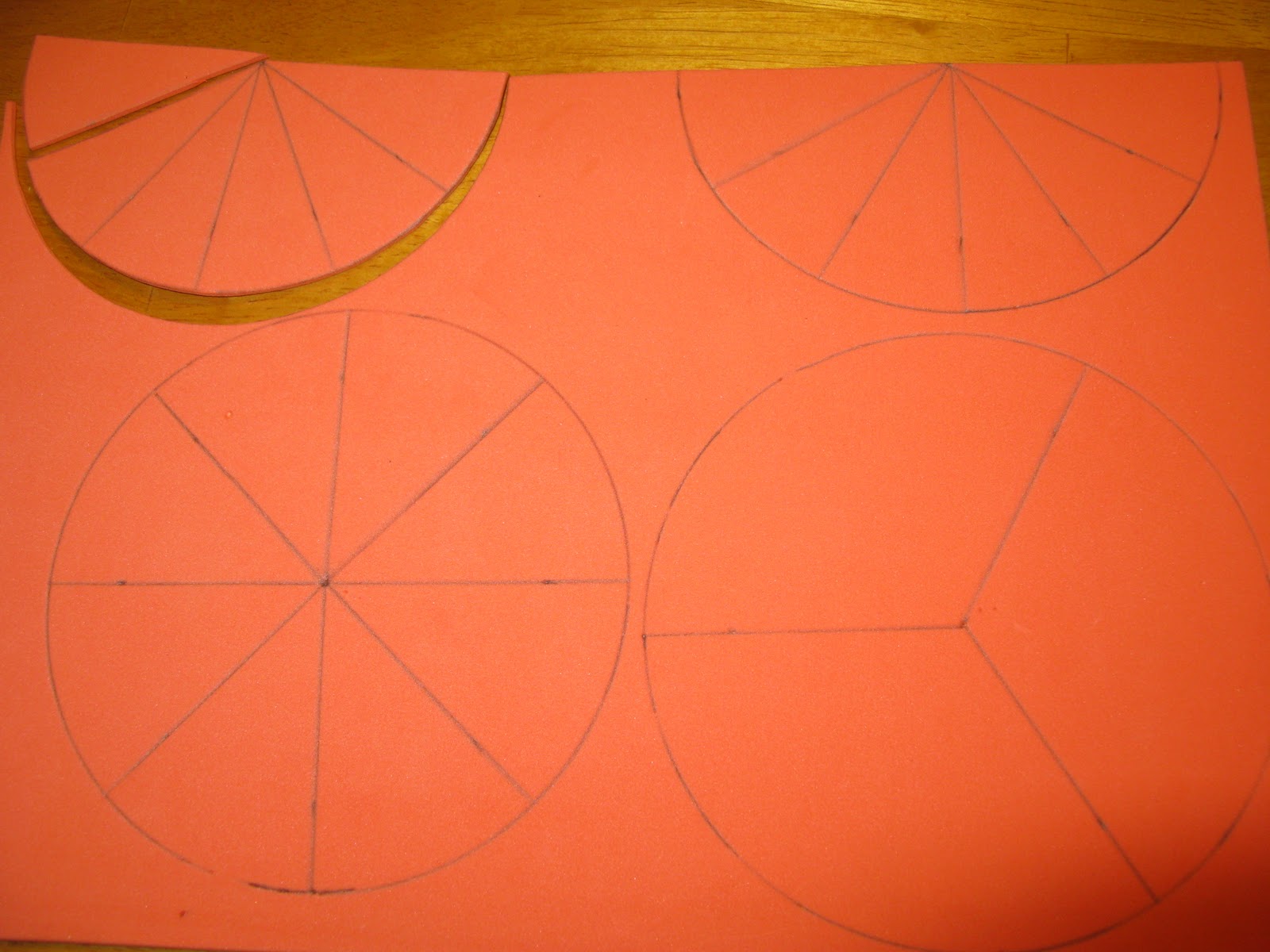 Unschooling Math: Fractions Manipulatives