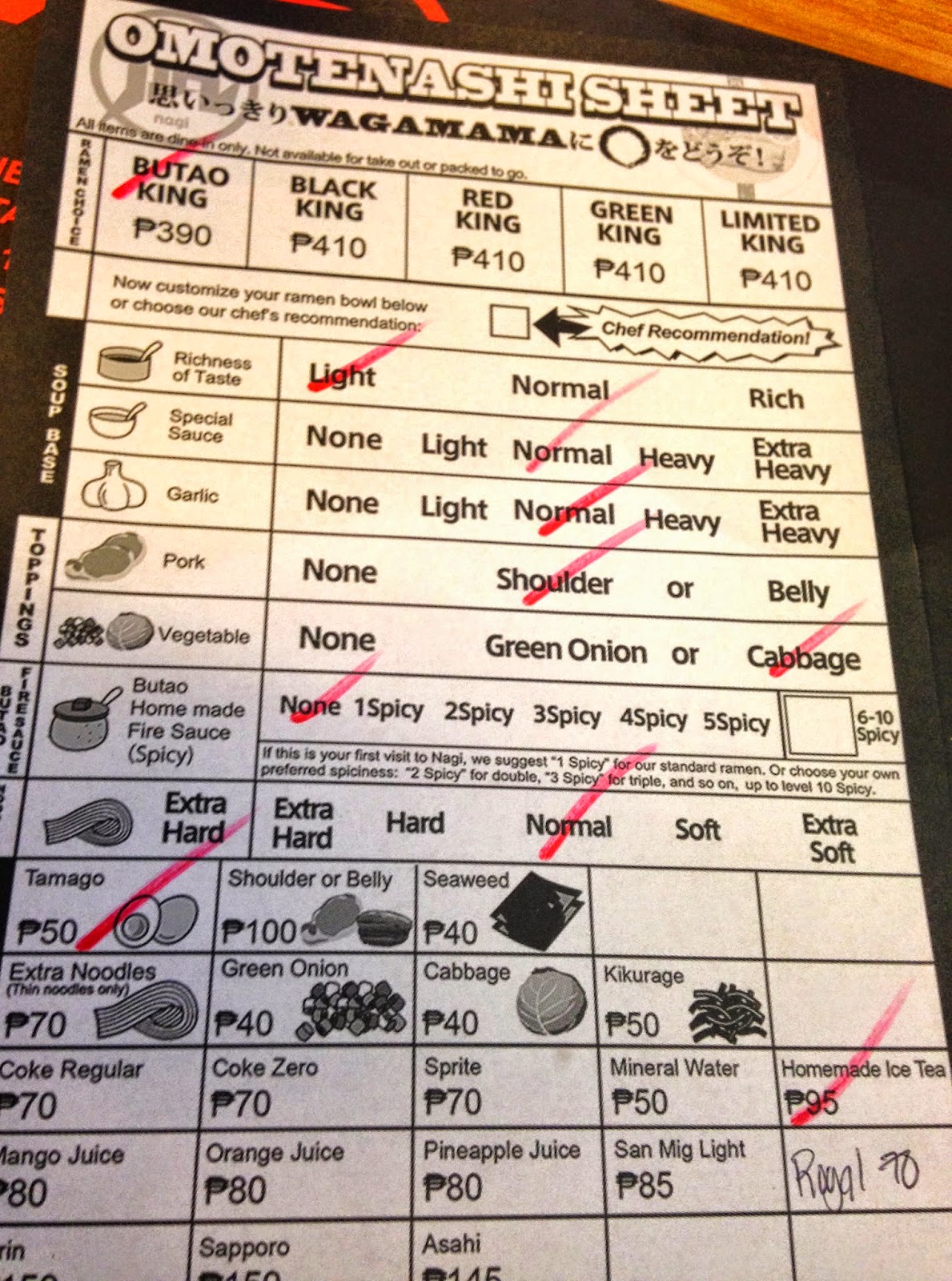 Sumptuous Sundays: Ramen Nagi