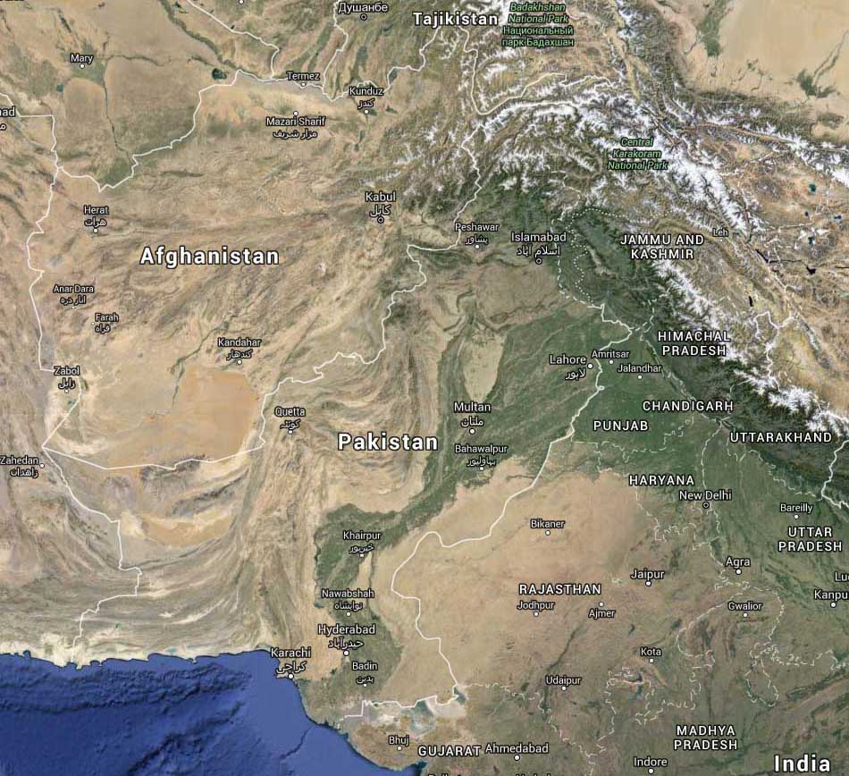 Pakistan Map | Nature, Cultural, and Travel Photography Blog
