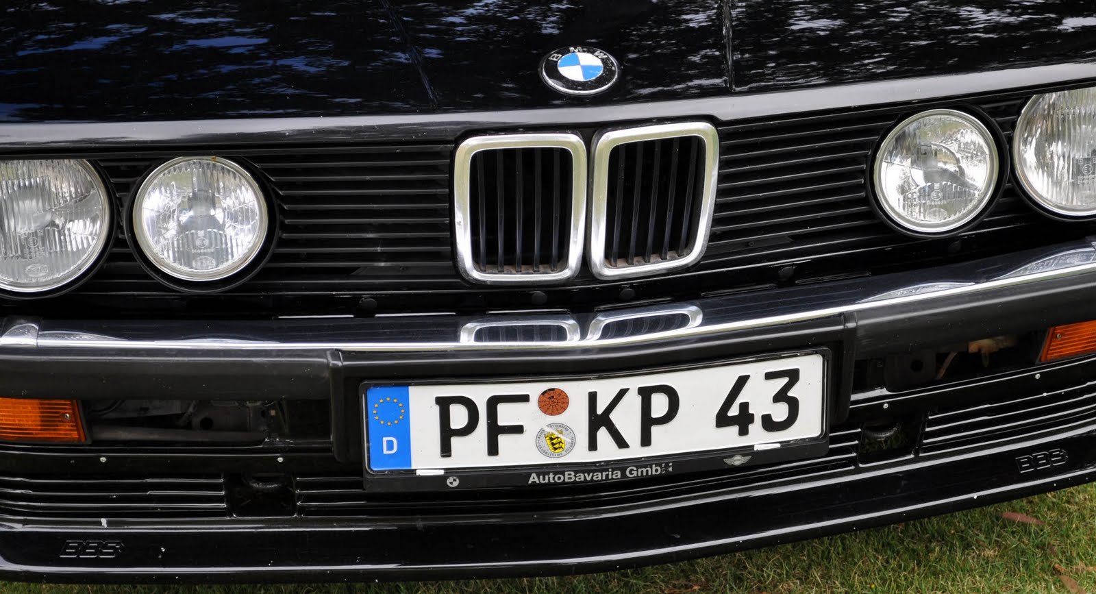 Just A Car Guy: the vanity plates at this years BMW clean car concours