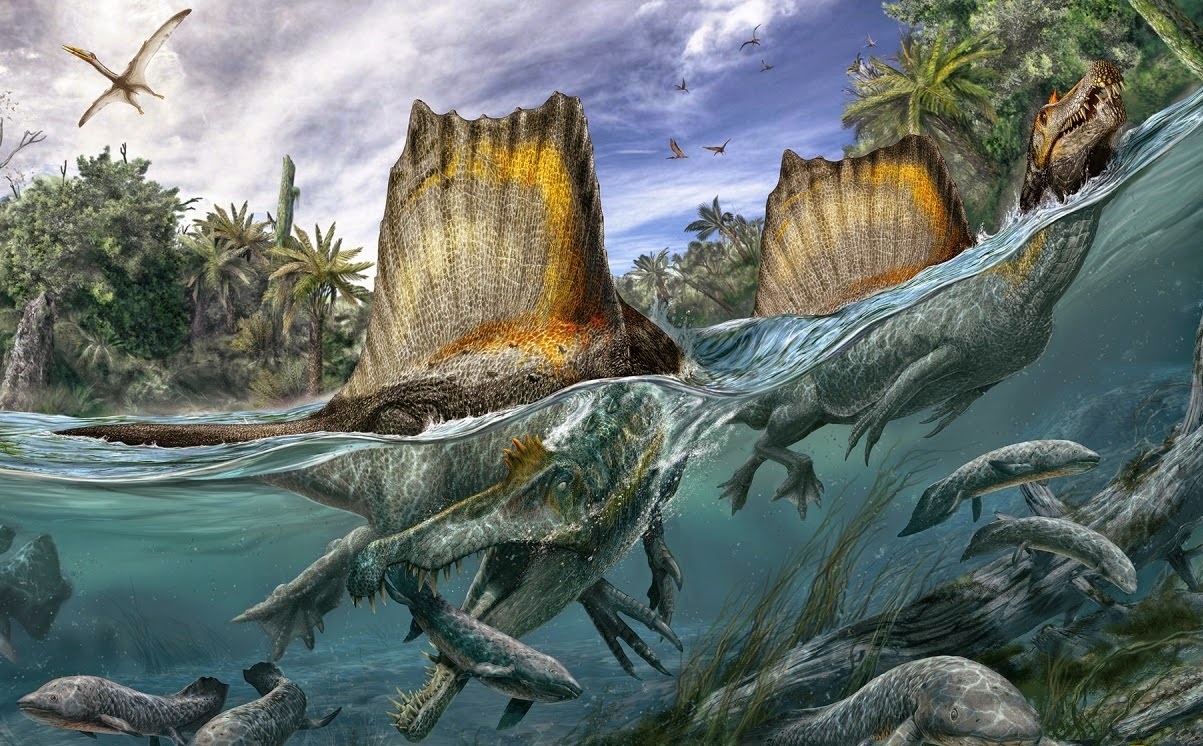 Mundo Terópodo: La Nueva Cara del Espinosaurio