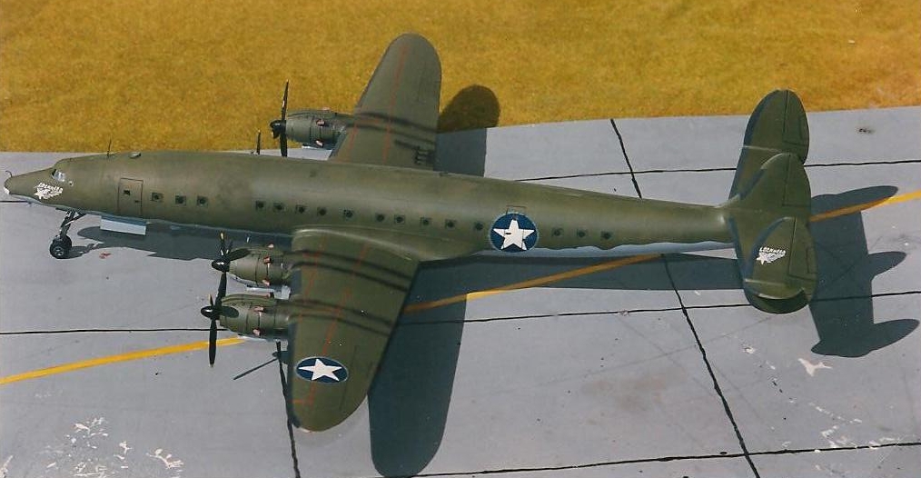Happyscale-Modellbau: Lockheed C-69 Constellation - Heller 1/72