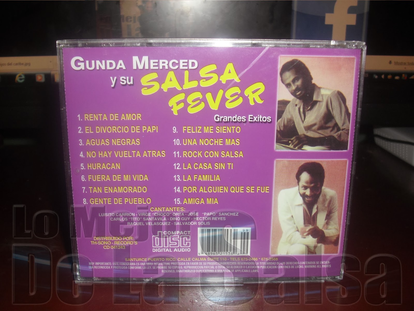 Lo Mejor de La salsa: Julio " Gunda " Merced - Exitos - 1998