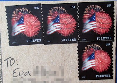 Mail Adventures: Fireworks on Stamps