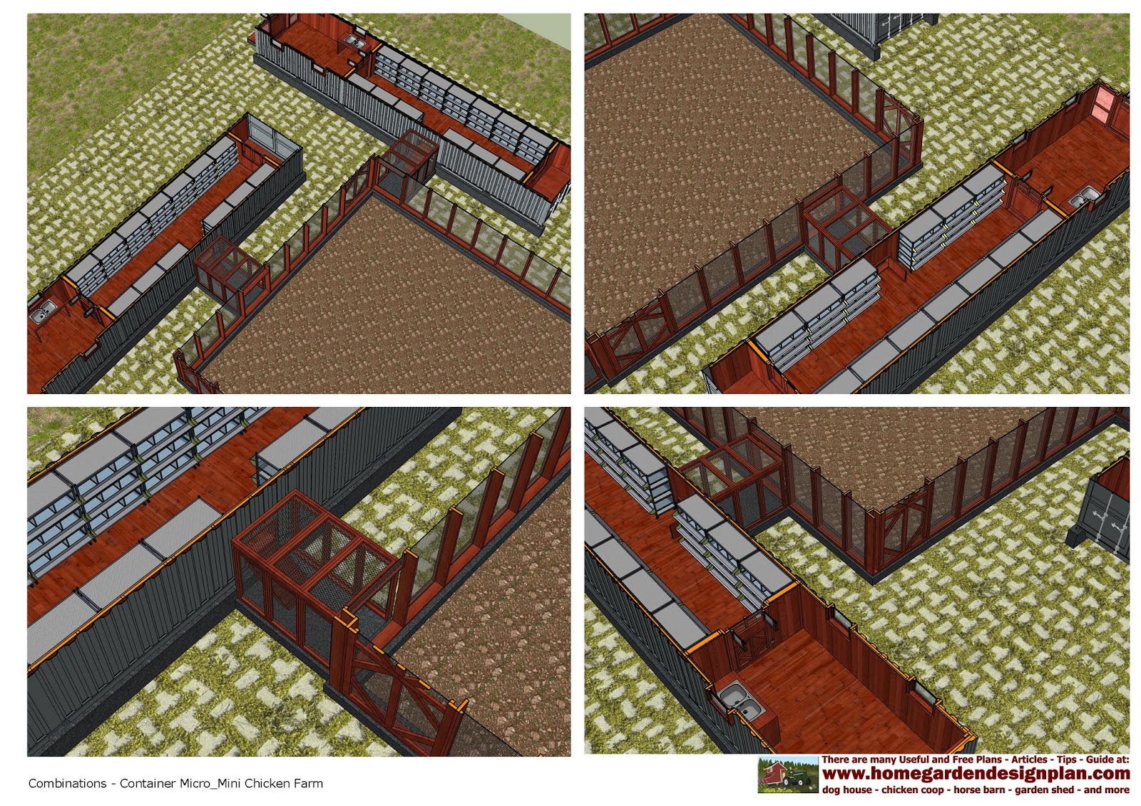 Mina: CN200 1 40 feet Container Chicken Farm Mini Micro Chicken Farm ...