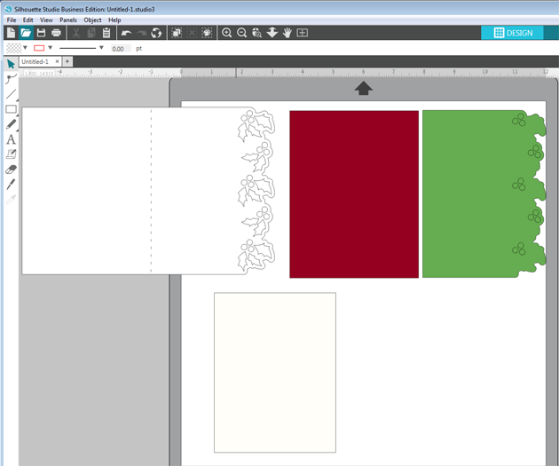 Christmas Border Edge Cards Adding Color Tutorial by Brigit – Lori Whitlock