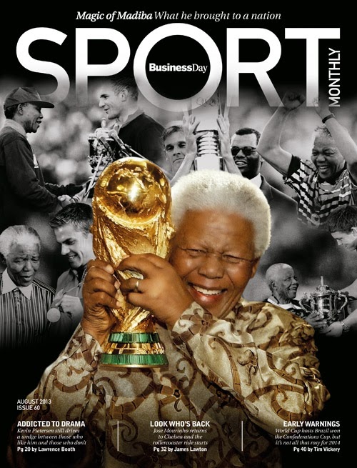 Nelson Mandela Magazine Photoshoot For Business Day Sport Monthly ...