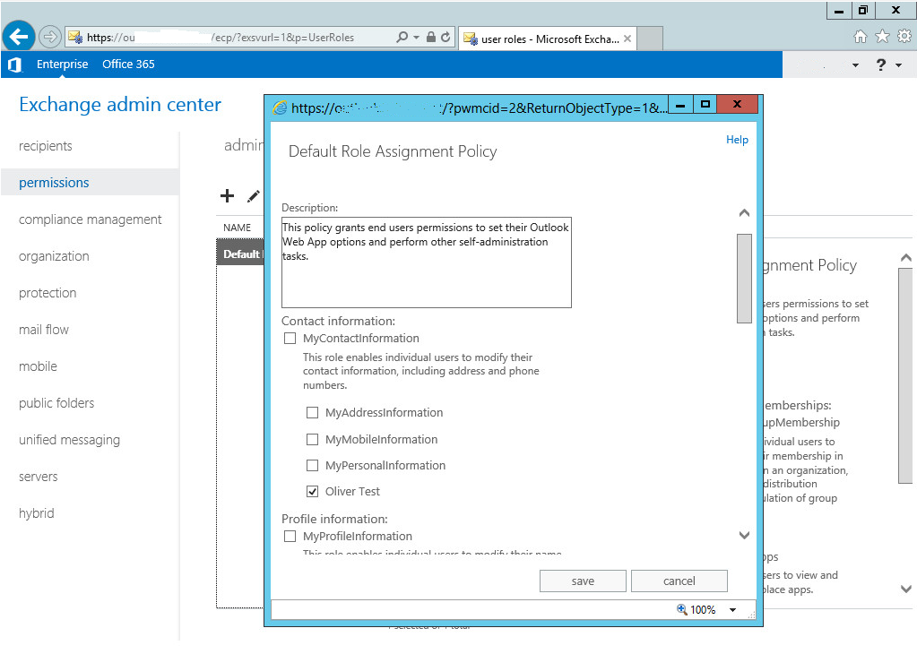 Wave16.com: Customizing Role Assignment Policies for multi-tenants in ...