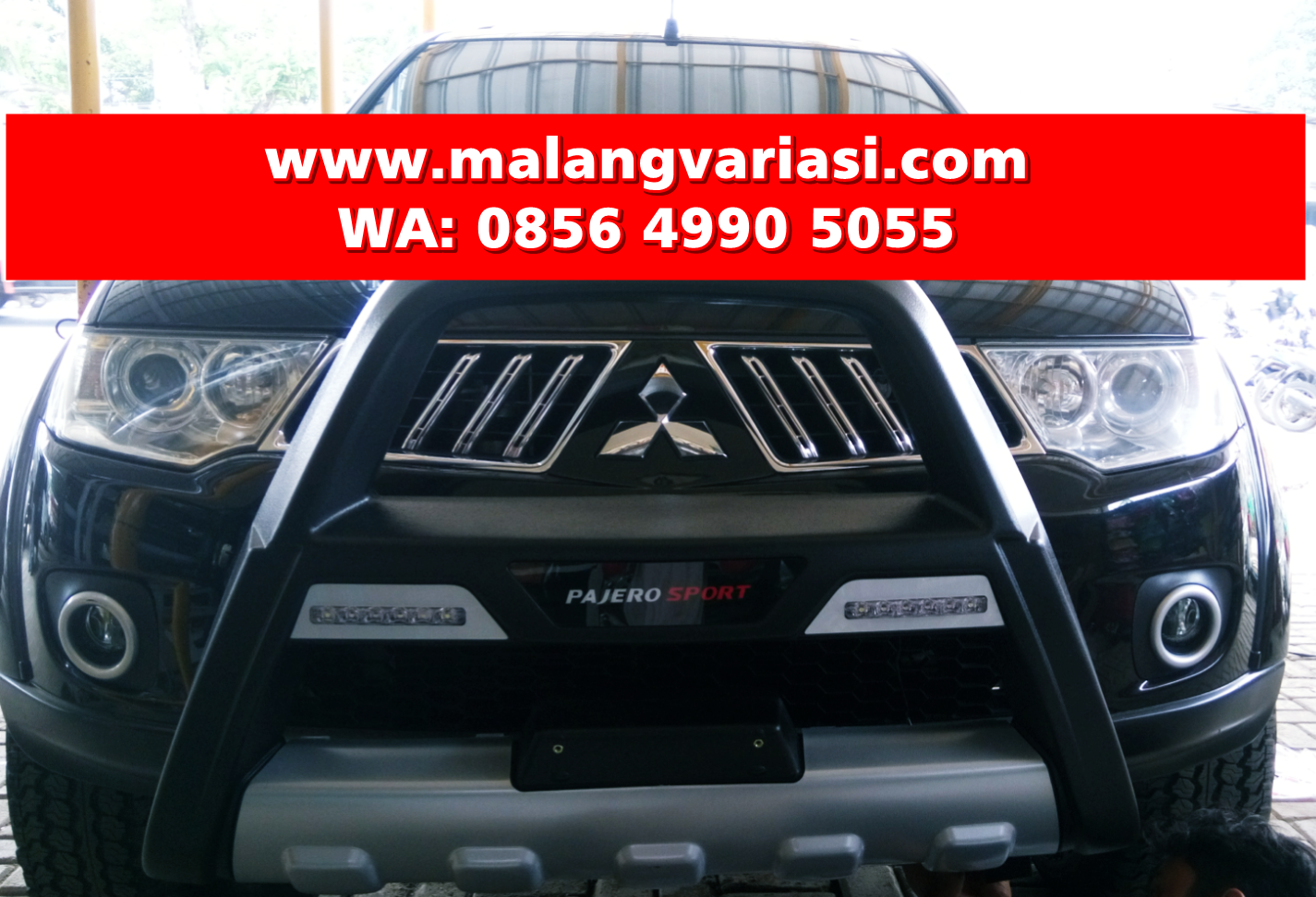 Jual Bemper Depan Tanduk Fortuner / Pajero TRD Sportivo - Variasi Mobil ...
