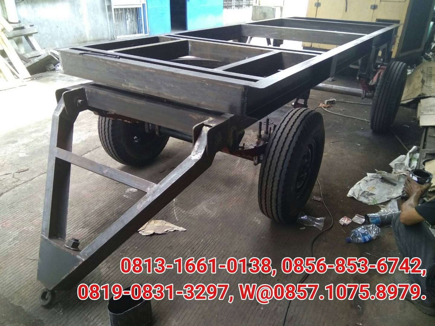 tangkisolarmurah.blogspot.com: JUAL TRAILER GENSET TRAILER MESIN POMPA ...