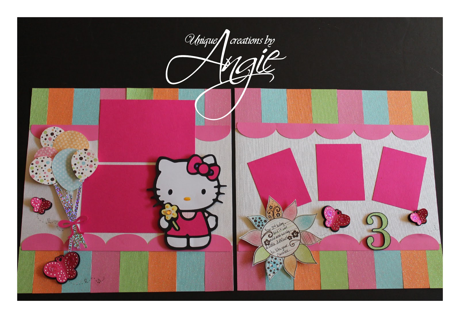 SCRAPPIN MEMORIES: hello kitty layout