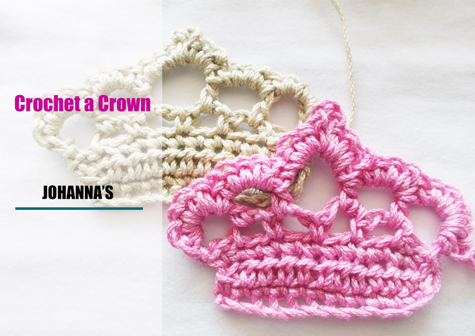 Royal Crocheted Crown
